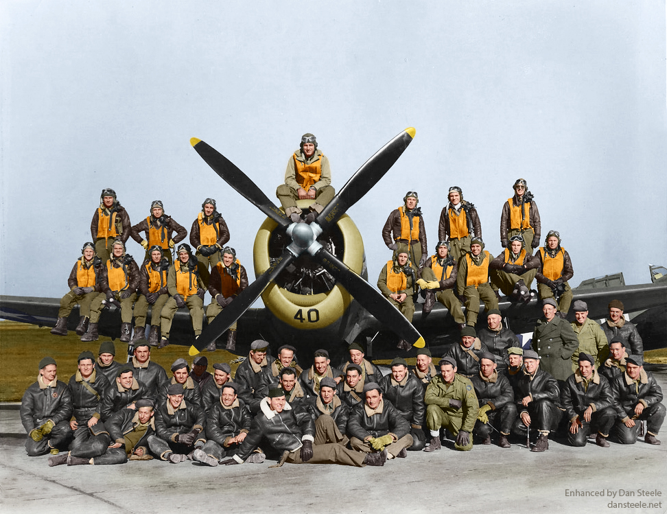 387th Fighter Squadron in training - Dan Steele