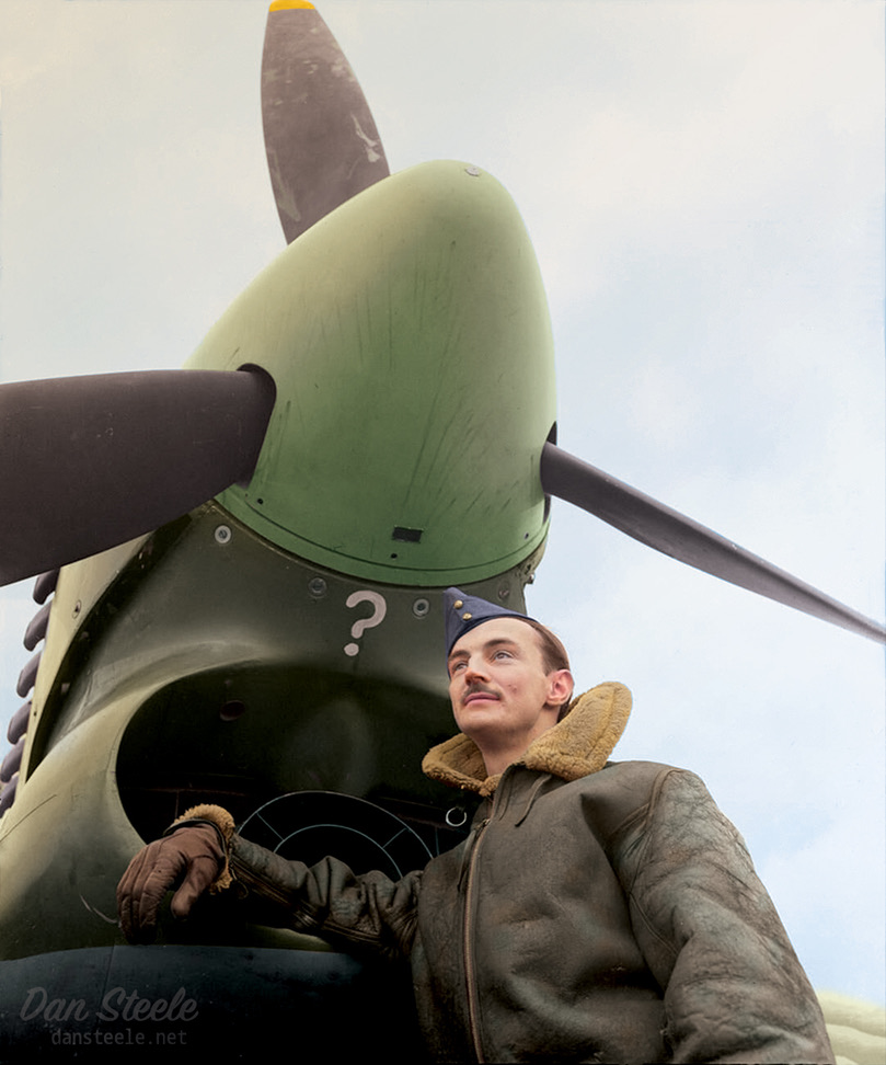 Wing Commander Michael Nicholson Crossley DSO, OBE, DFC - Dan Steele